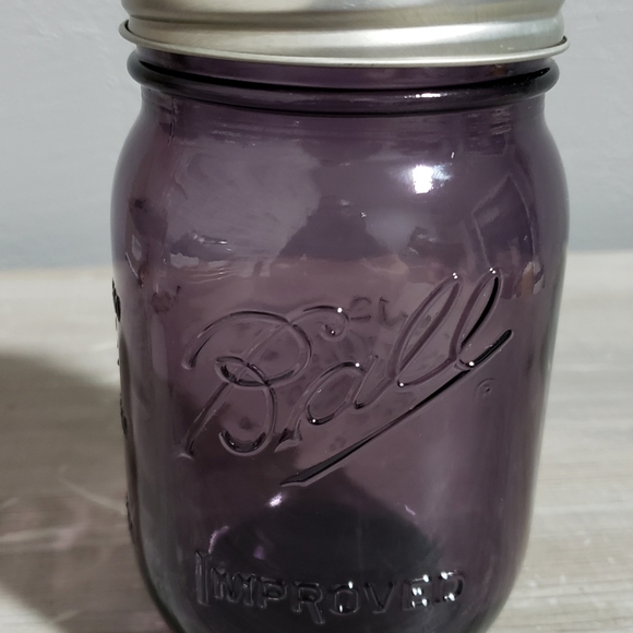 Ball | Kitchen | Rare Ball Commemmorative Made In Usa Purple Mason Jar ...